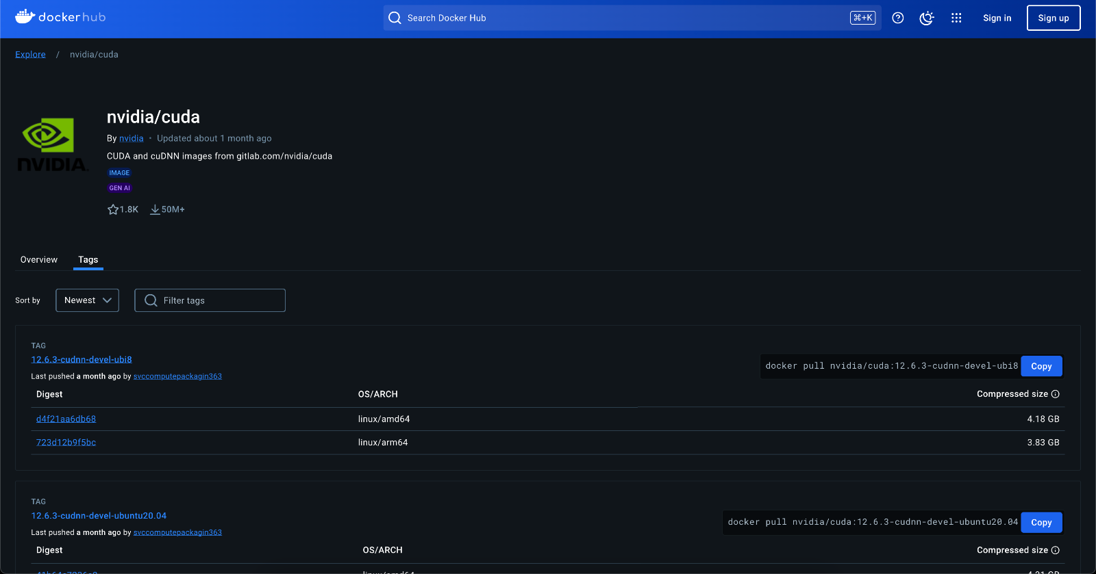 在Docker内使用cuda+cudnn+insightface调用gpu计算 - 陈伦刚的个人博客
